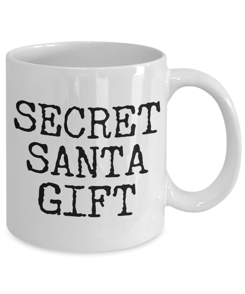 Funny Secret Santa Gift Mug Coffee Cup – Cute But Rude