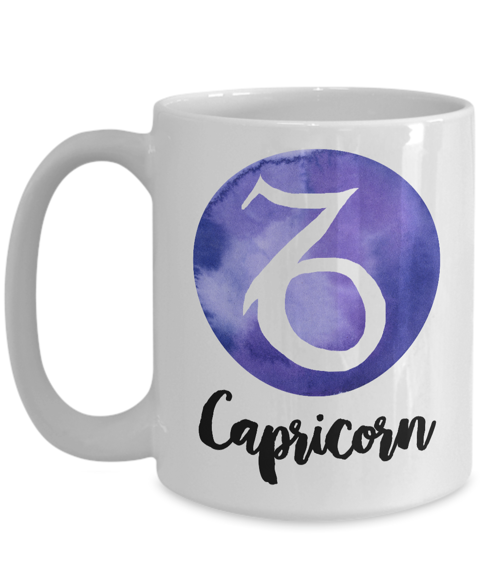 Zodiac Capricorn Horoscope Coffee Mug - Astrology Gift - Metaphysical ...
